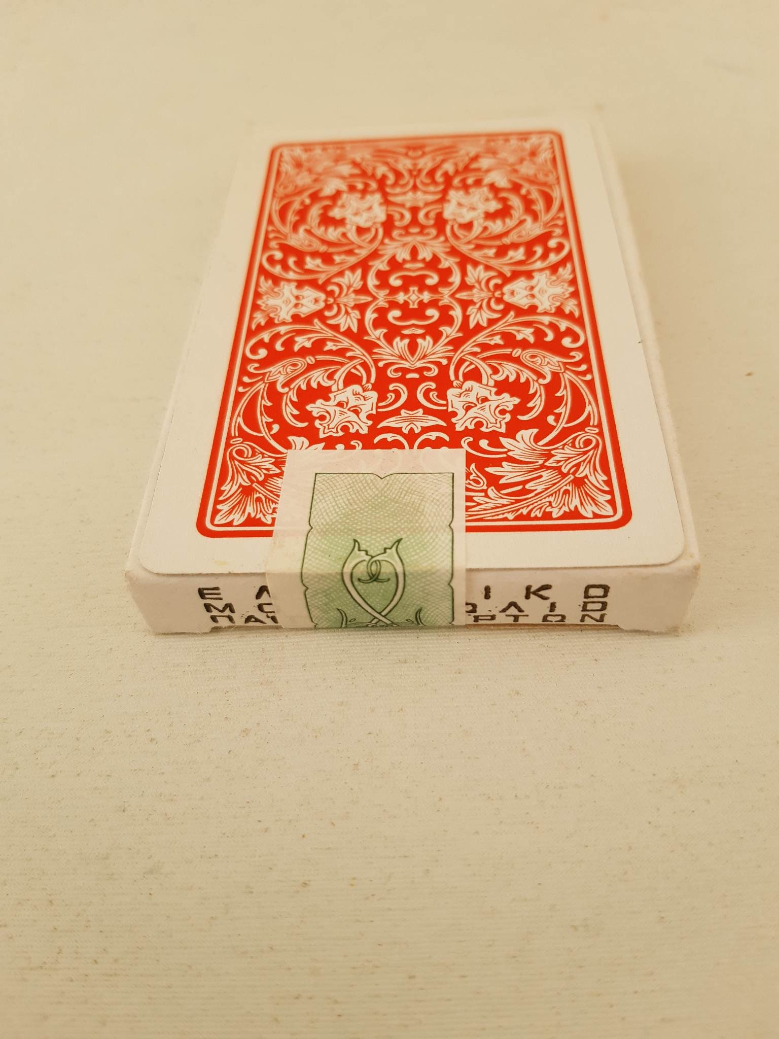 Greek Monopoly Deck of 32 Playing Cards ,vintage Sealed Greek Monopoly ...