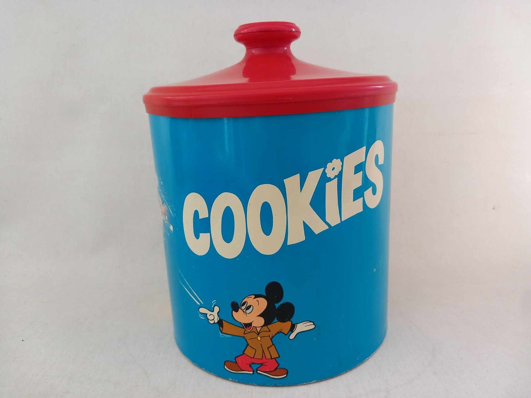 Mickey Mouse Club Cookies Jar ,disney Mickey Metal Jar ,mickey Cookies ...