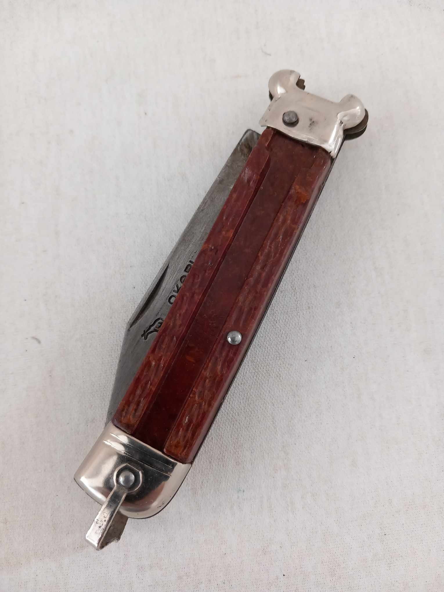 Okapi W. Germany Folding Pocket Knife ,vintage Okapi Pocket Knife ...