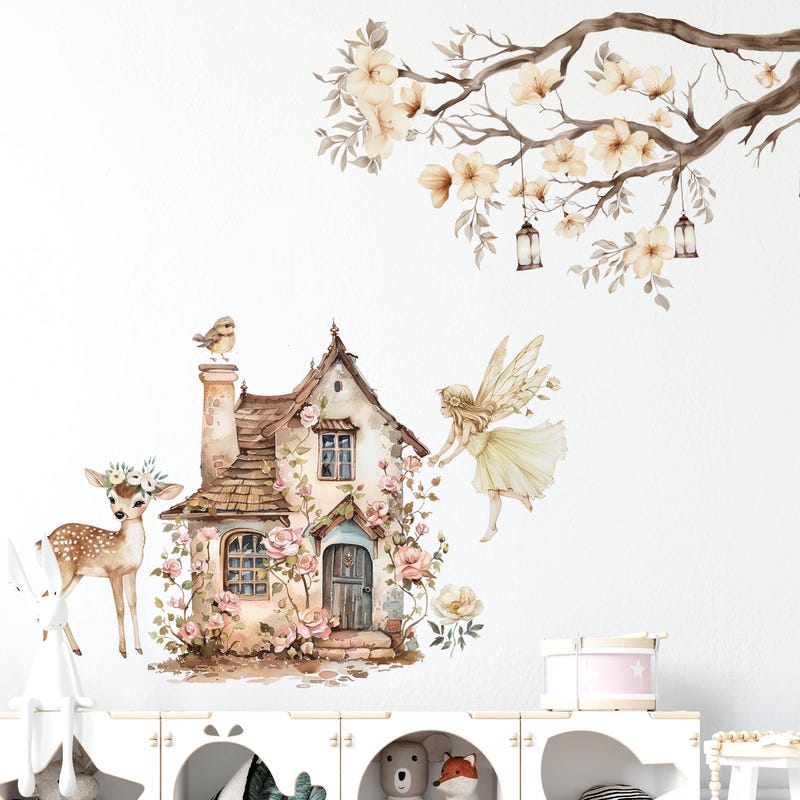 Fairy Wall Decal - Etsy