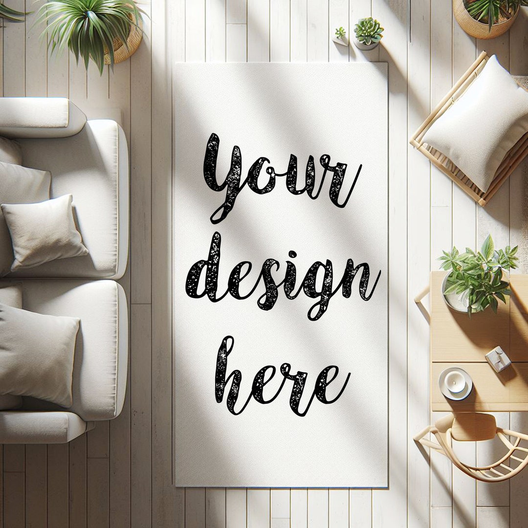 Yoga Mat Mock Up, Rubber Yoga Mat Mocks, Foam Yoga Mat Rug Mockup, Yoga ...