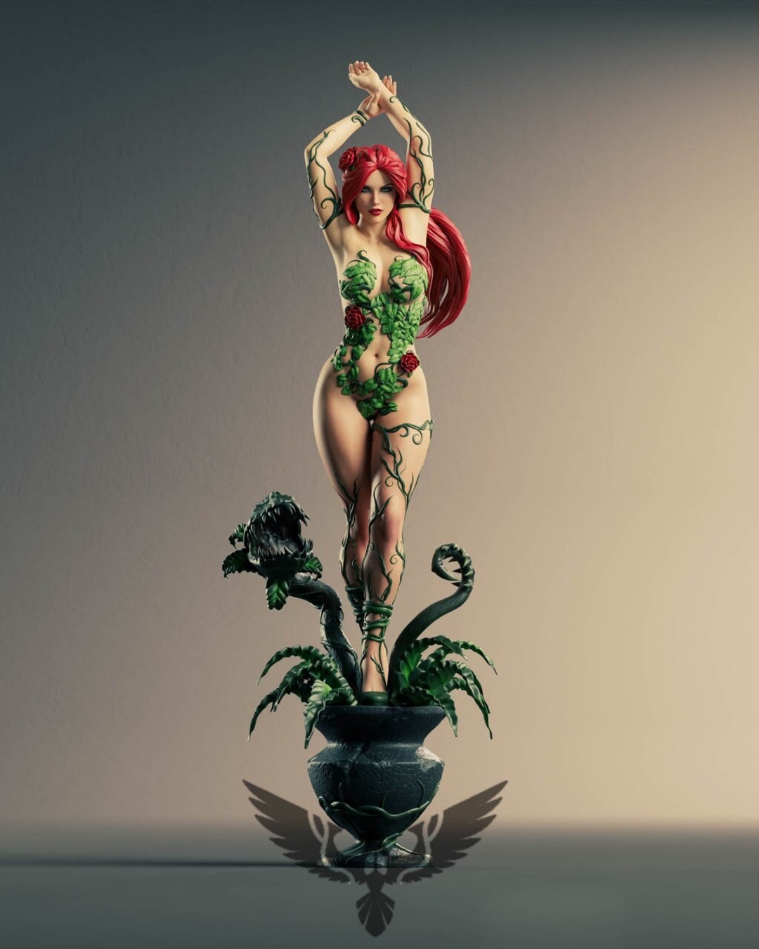Poison IVY - Nsfw Stl - STL Nsfw Pack|premium +18 STL Pack - Stl Nsfw Pack - Premium 3D Pack ...