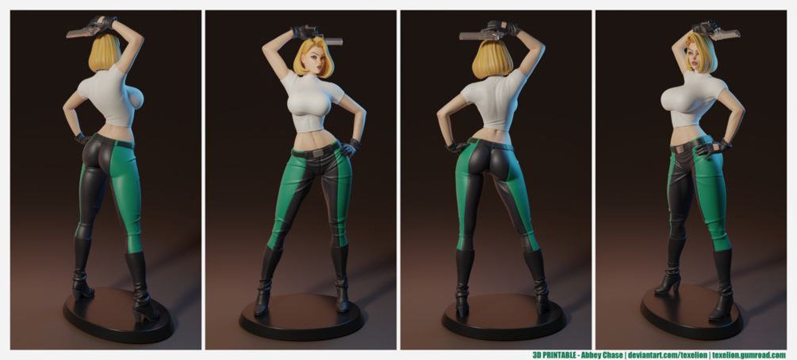 Abbey | Sexy Woman Stl- 3d File- +18 STL Pack - STL Nsfw Pack - Premium ...