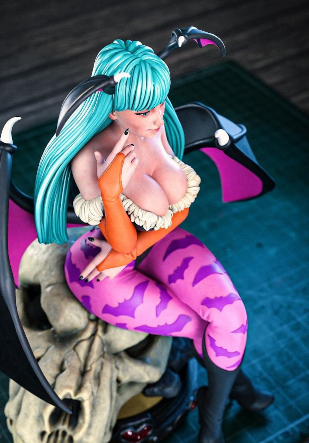 Morrigan Sunray, 3d Stl File, NSFW, Digital Printing, 3d Printing, 3d Models, Sexy Woman Stl, 3d ...