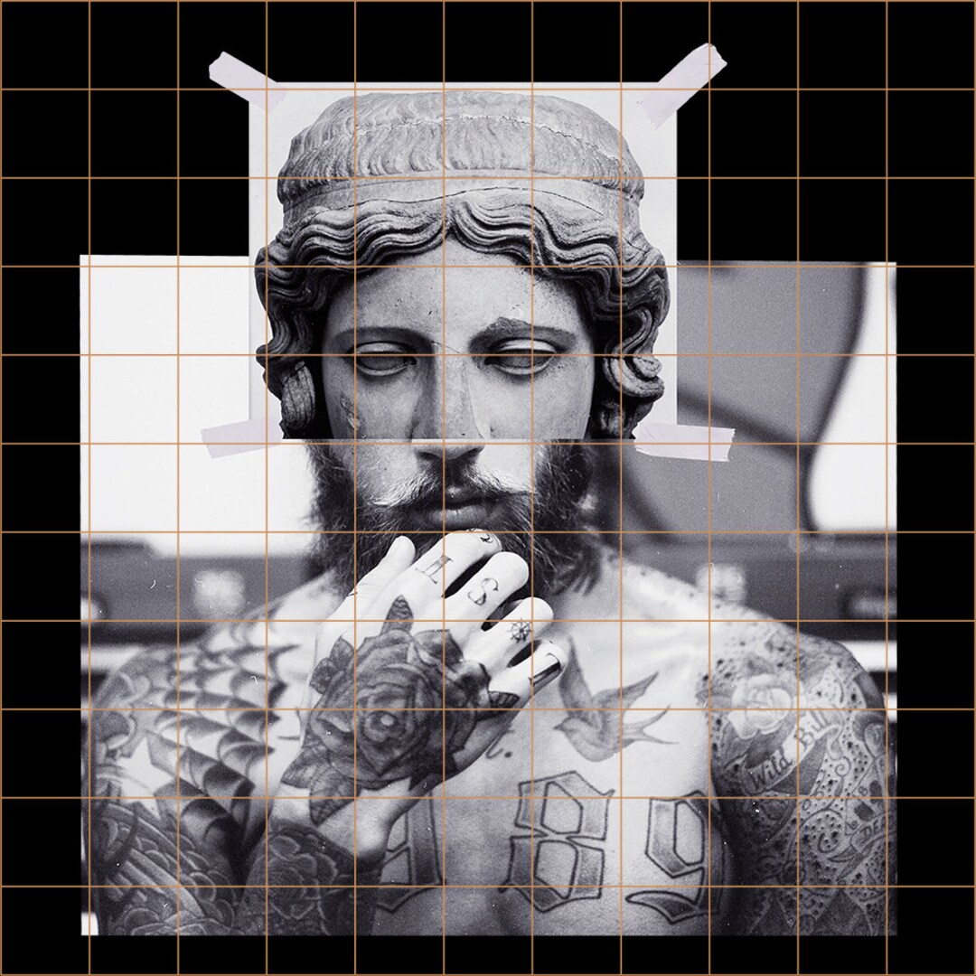 Overthinking Aesthetic PNG Thinking Man Statue Thinking Man - Etsy