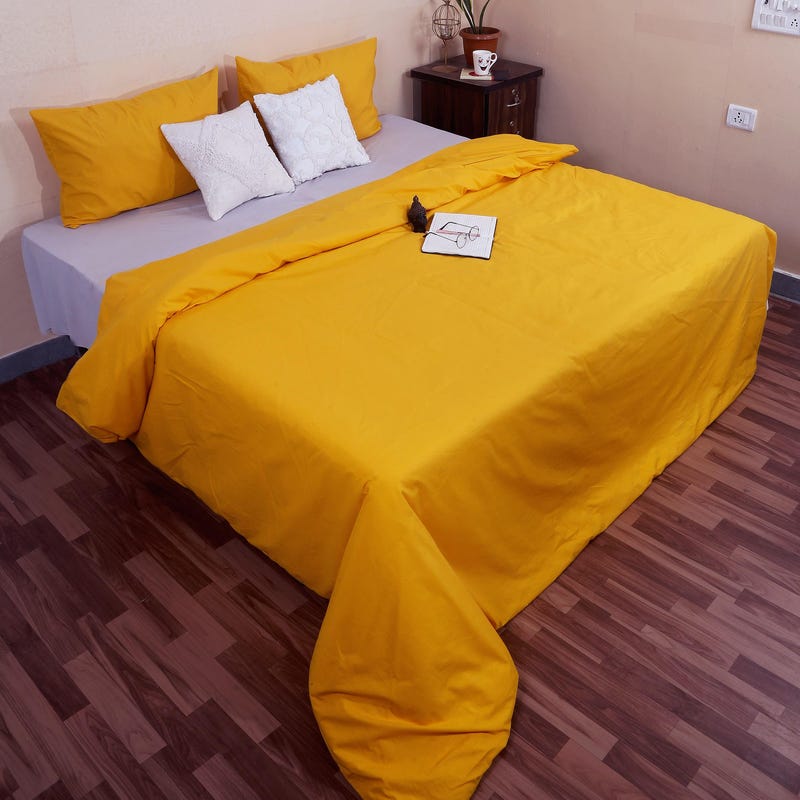 Mustard Yellow Comforter - Etsy