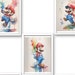 Set of 5 Super Mario PRINTABLE Watercolor Bundle Poster, T-shirt, and ...