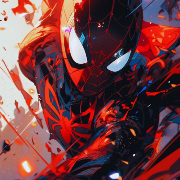 Spider Man Teddy Bear - Etsy