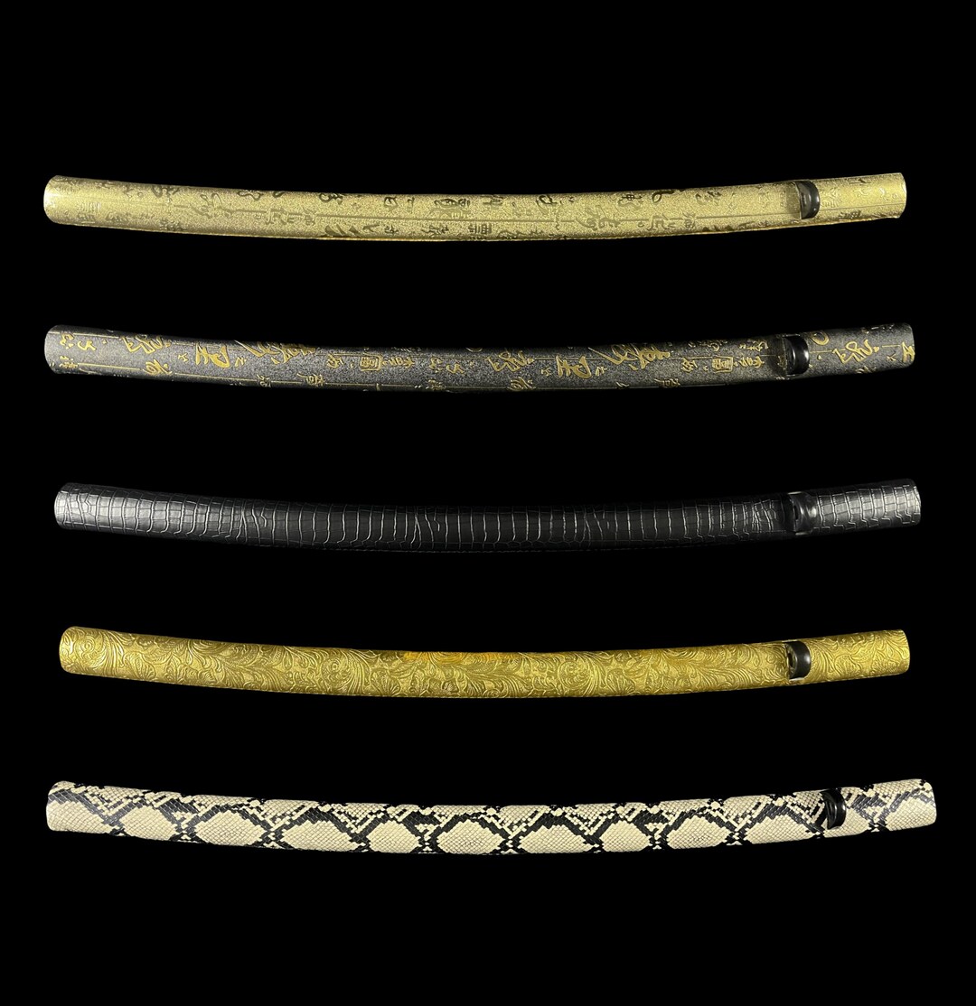 Part 2 Sheaths DIY Samurai Sword PU Leather Series Sheaths Japanese ...