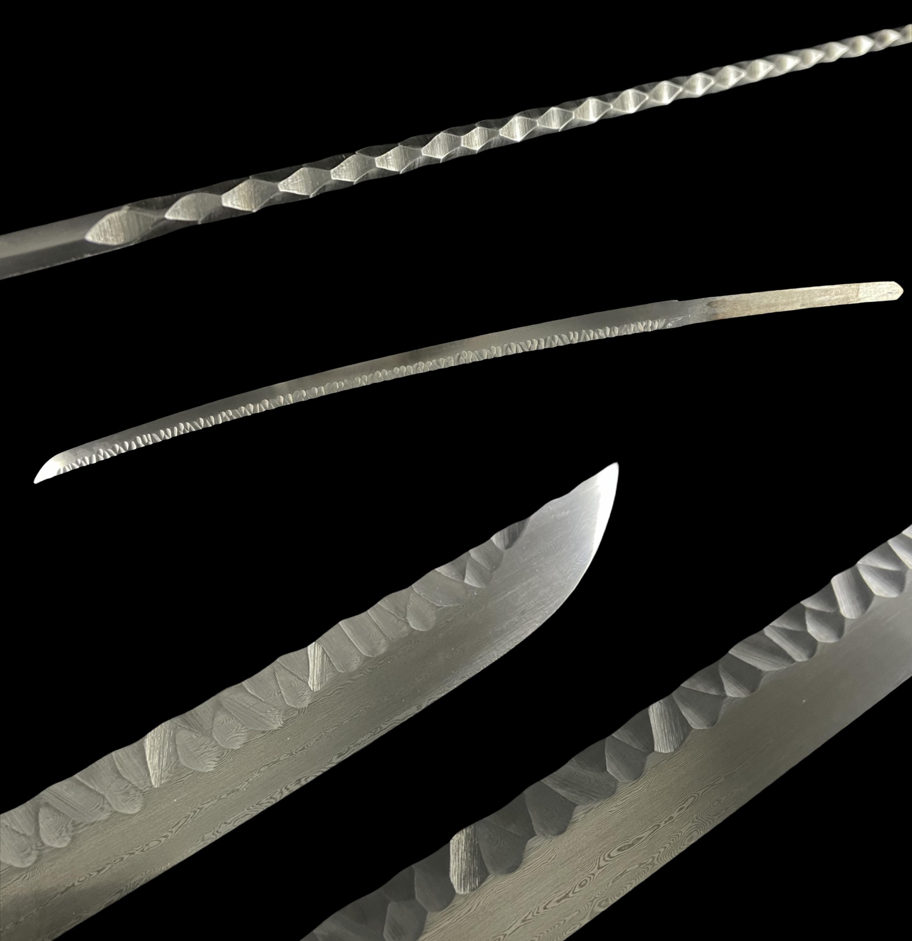 Part 1 Blades DIY Samurai Sword Blades Blades Are Hand Forged From ...