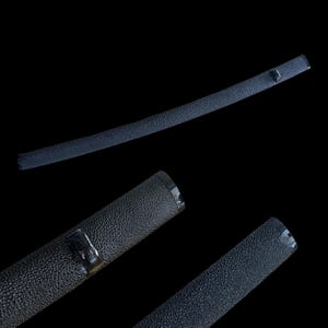 Part 2 Sheaths DIY Katana Series Integral Pearl Wrapped Fishskin Sheath ...