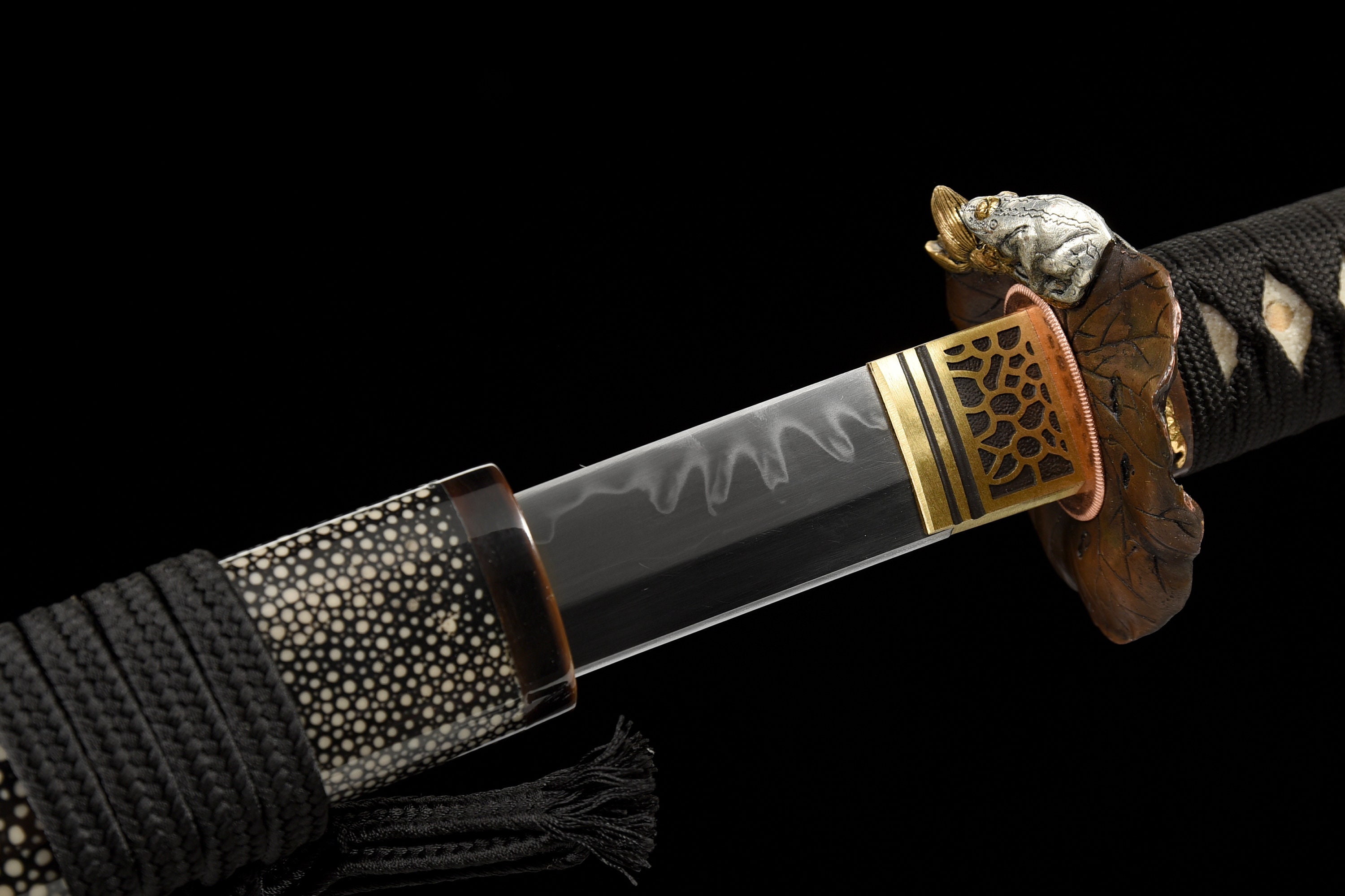 Lotus Leaf Frog Katana Handmade Samurai Sword True Harmon Full - Etsy