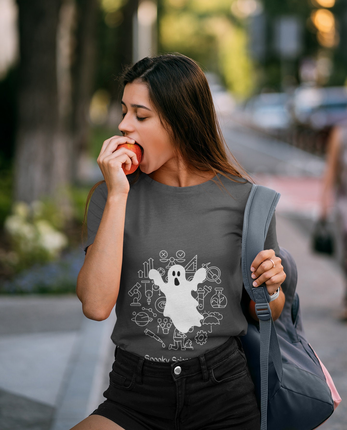 Spooky Science Lab, SPOOKY LABORATORY HALLOWEEN Crew Shirt, Biology ...