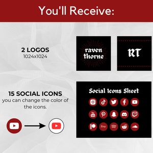 Youtube Branding Kit. Fully Editable Channel Banner Intro Outro Logo ...