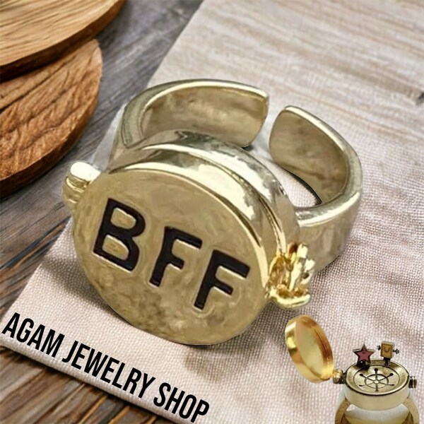 Spongebob Best Friends Forever Ring - Etsy