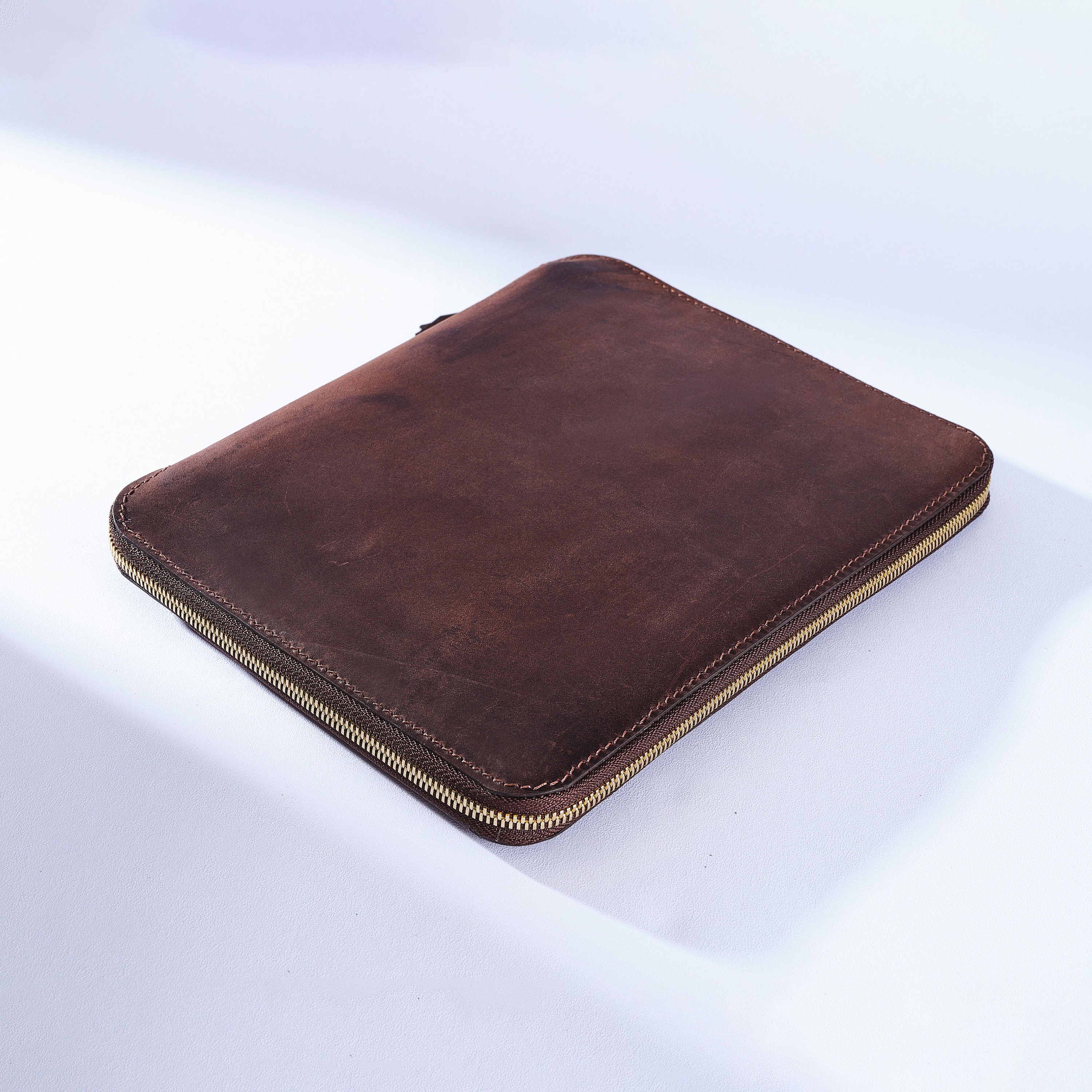 Personalized Leather Organizer / Custom Engraved Leather Organizer iPad ...