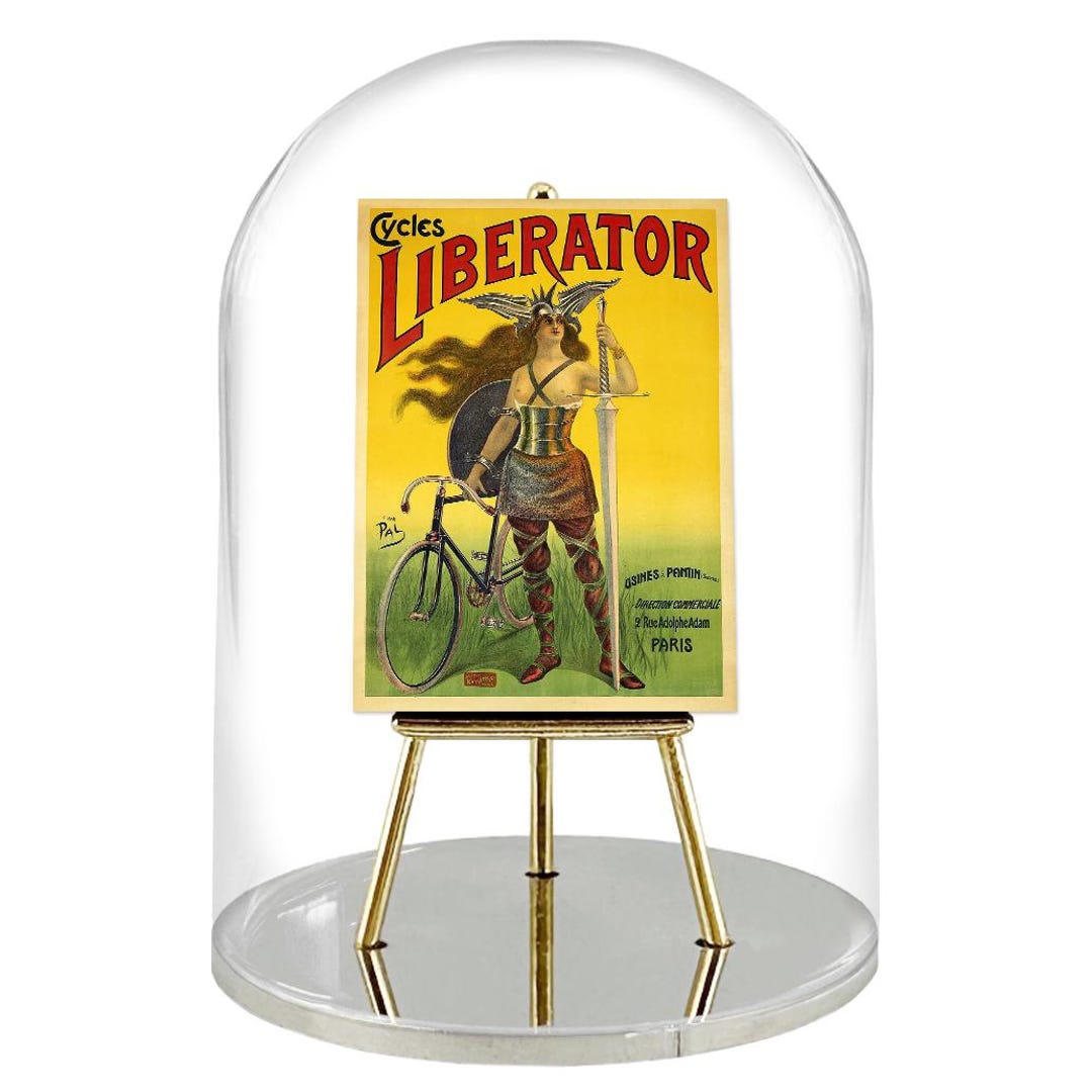 Vintage Style Bicycle Poster Print Miniature 1899 Cycles Liberator ...