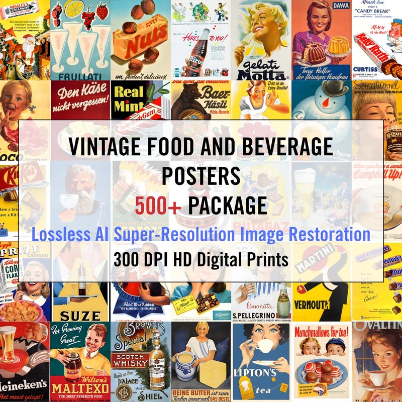 Food Posters - Etsy