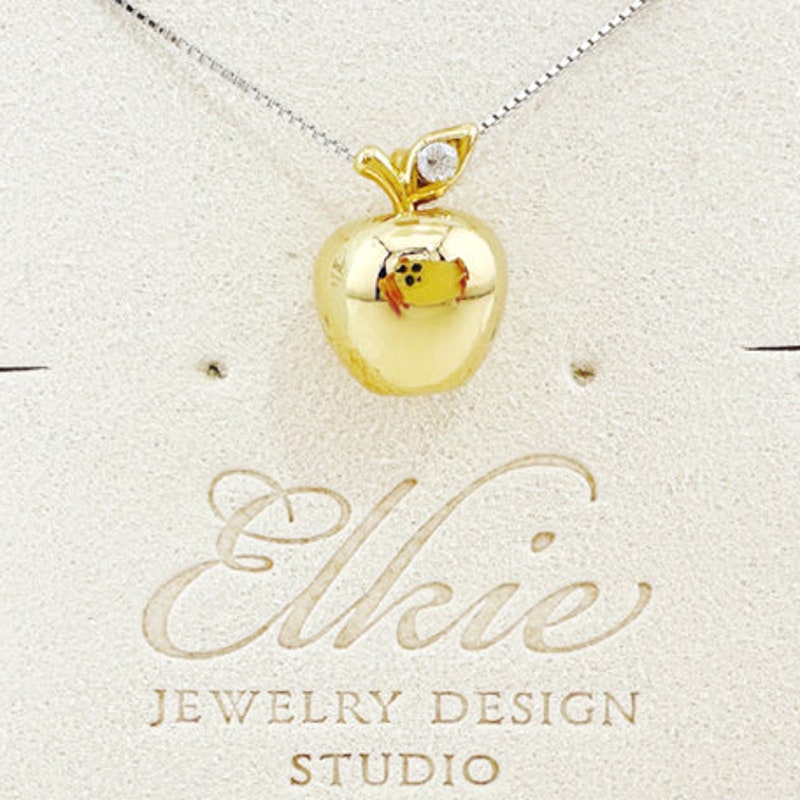 Apple Pendant - Etsy
