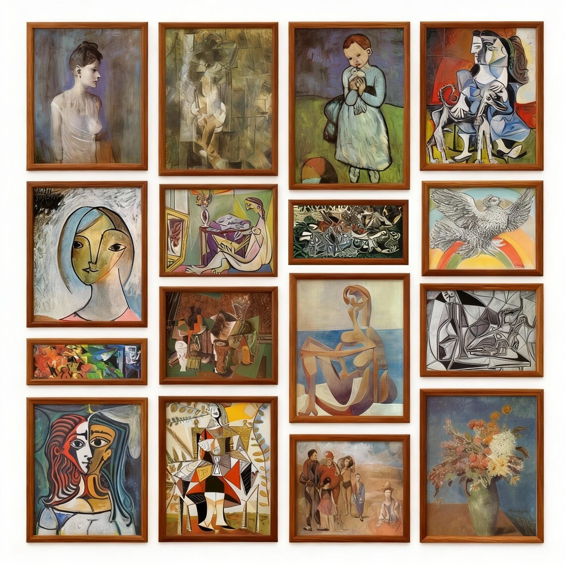 110+ Picasso Paintings Digital Prints Bundle, Cubist Fine Art, Abstract ...