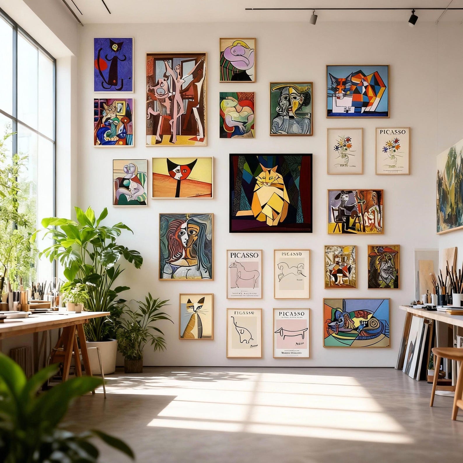 110+ Picasso Paintings Digital Prints Bundle, Cubist Fine Art, Abstract ...