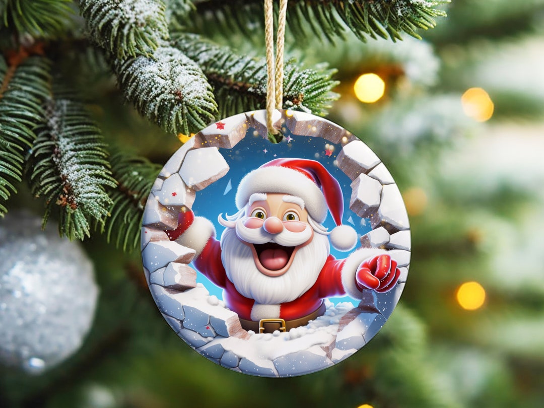 3D Christmas Sublimation Ornaments Designs Download Sublimation ...