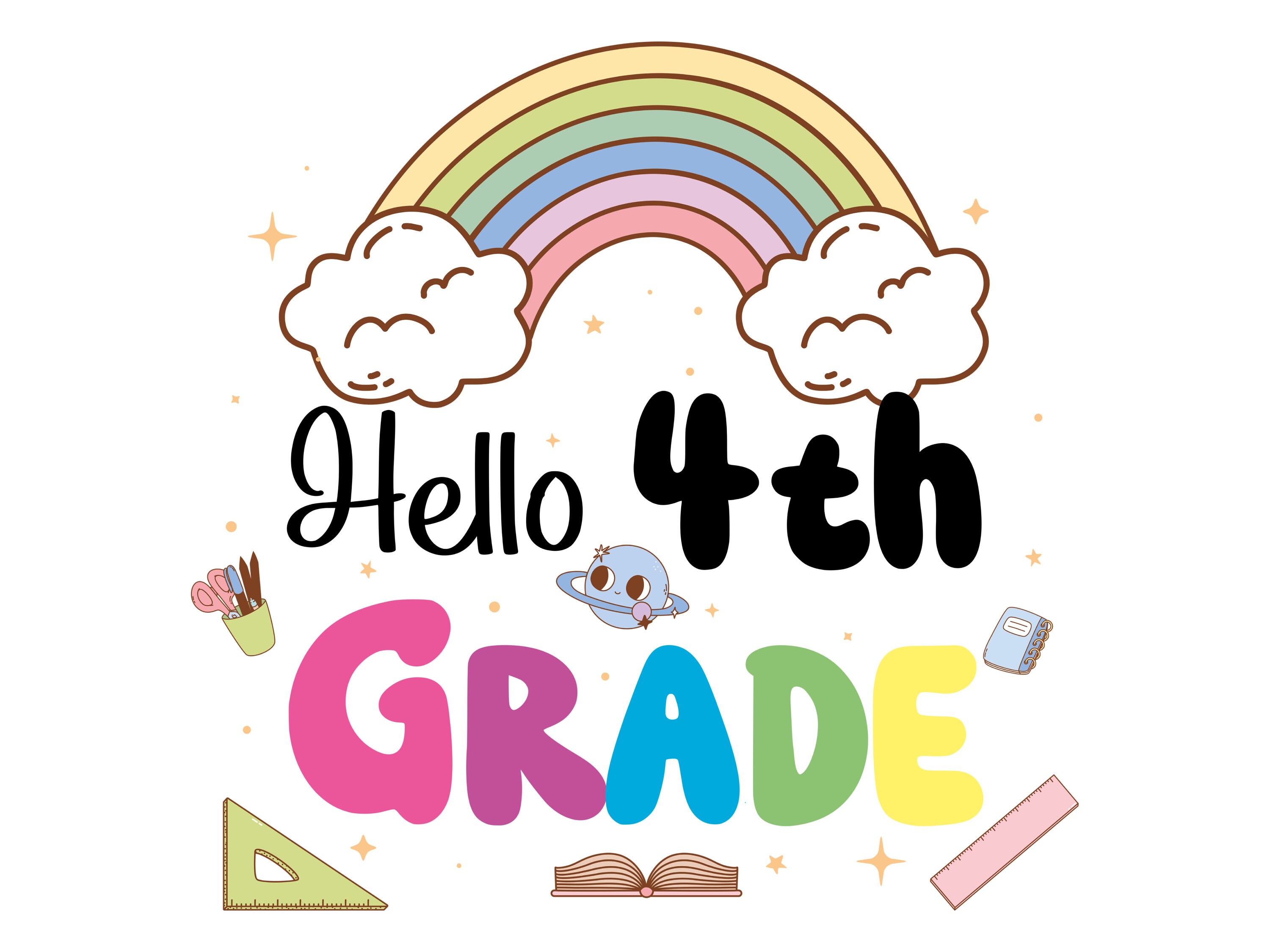 Hello School Png Bundle Retro First Day Pre K Kindergarten - Etsy