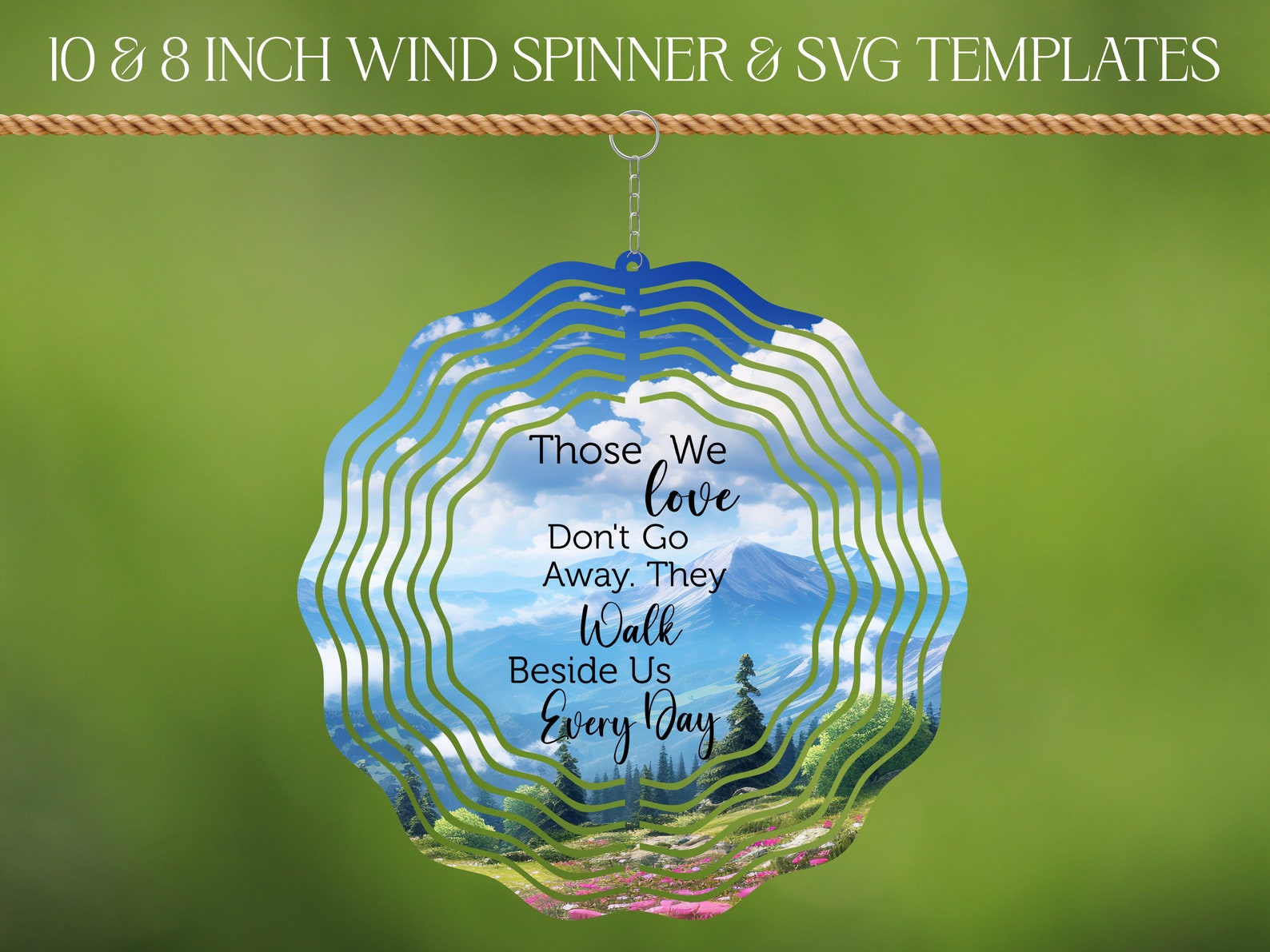 Memorial Wind Spinner PNG Sublimation Design Template Wind - Etsy