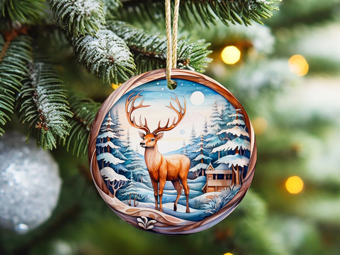 3D Christmas Sublimation Ornaments Designs Download Sublimation ...