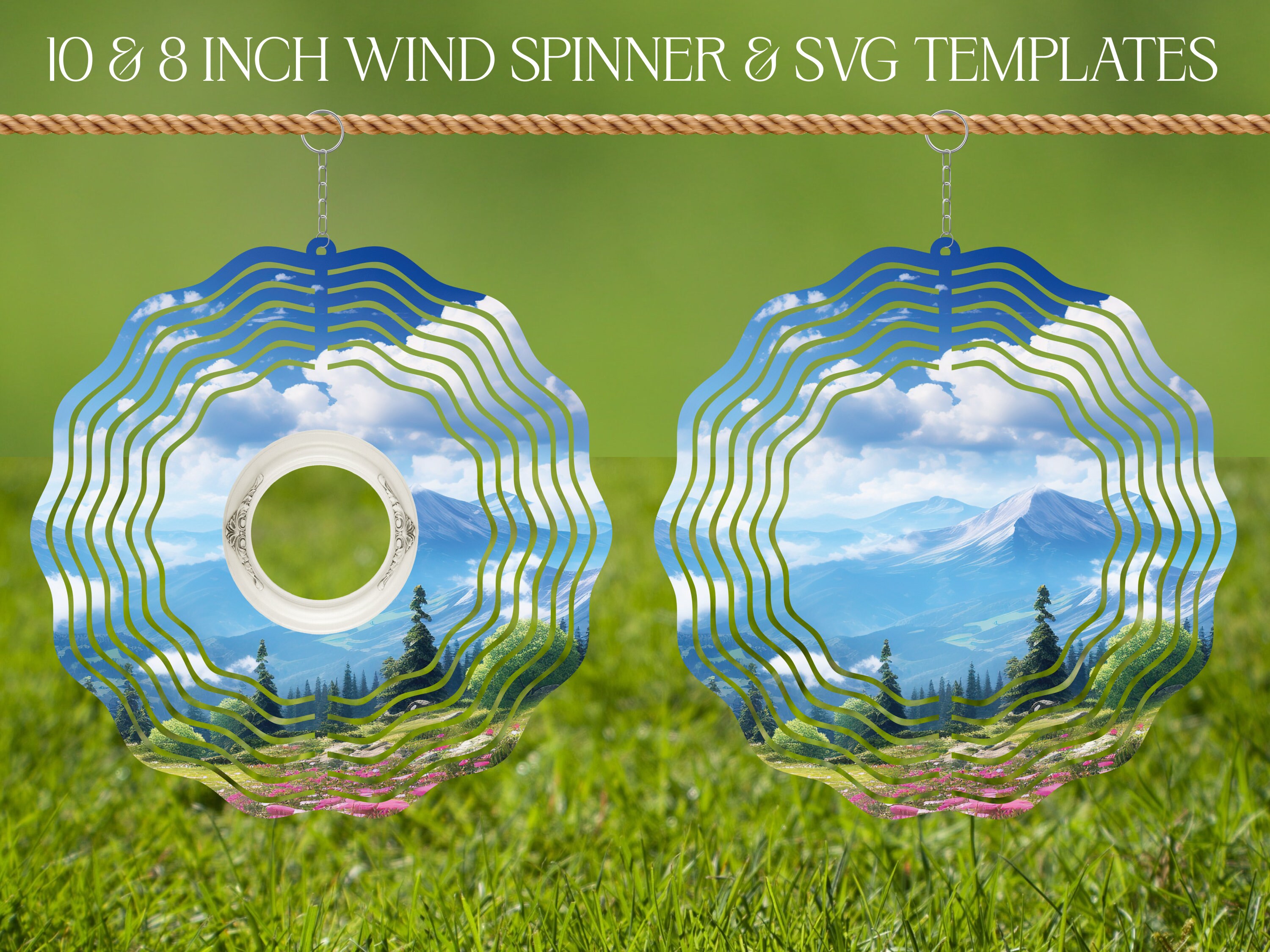 Memorial Wind Spinner PNG Sublimation Design Template, Wind Spinner SVG ...