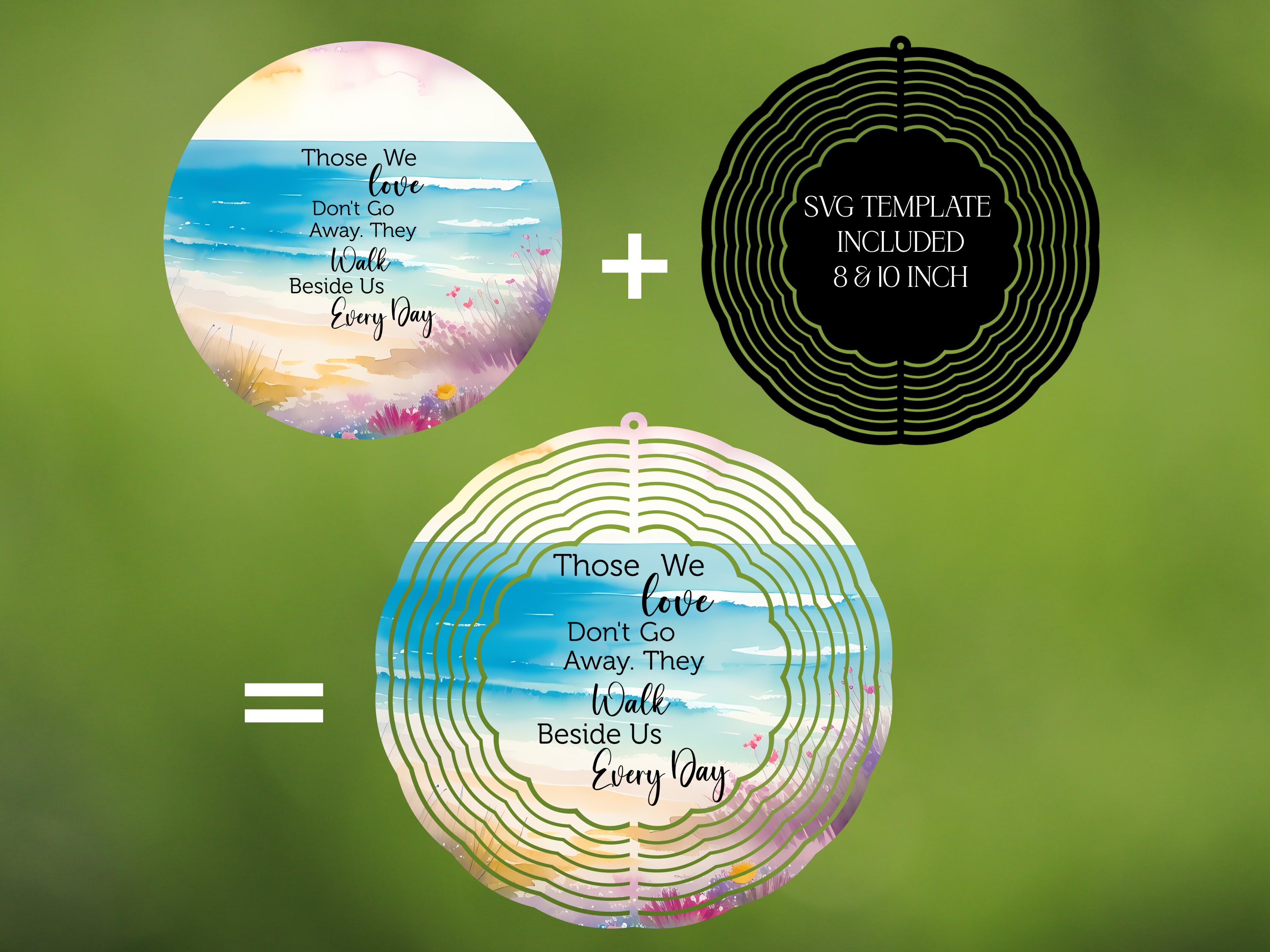 Memorial Wind Spinner PNG Sublimation Design Template Wind - Etsy