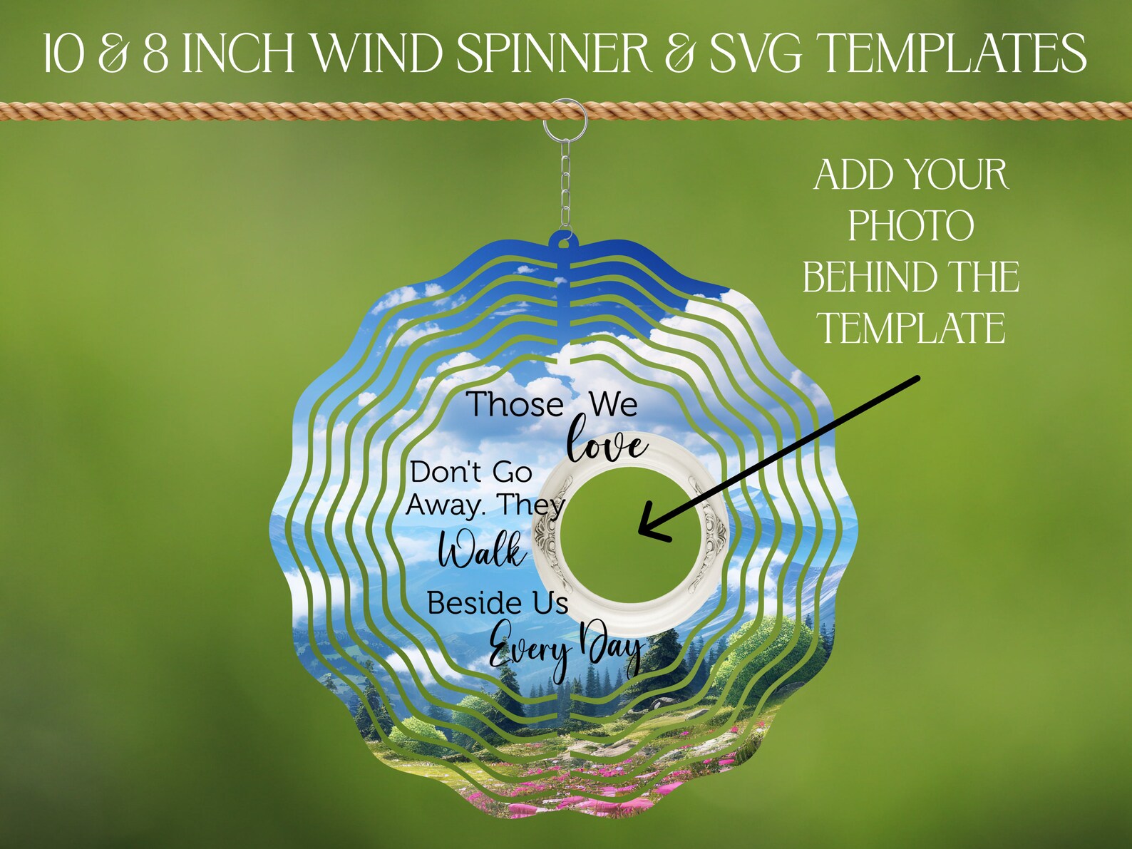 Memorial Wind Spinner PNG Sublimation Design Template Wind - Etsy