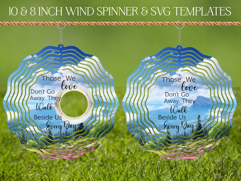 Memorial Wind Spinner PNG Sublimation Design Template Wind - Etsy