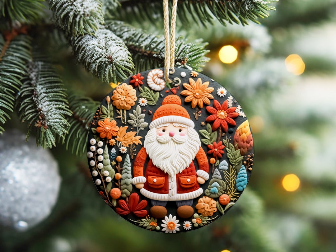 3D Christmas Sublimation Ornaments Designs Download Sublimation ...