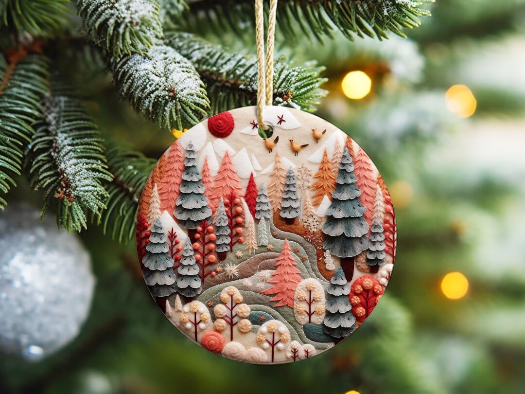 3D Christmas Sublimation Ornaments Design Download Sublimation ...
