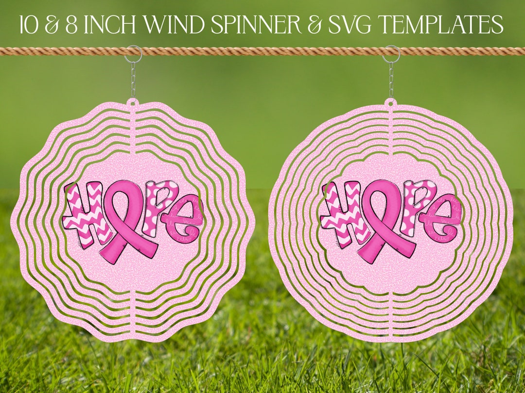 Hope Wind Spinner Sublimation Design Template, Wind Spinner SVG, 10 and ...
