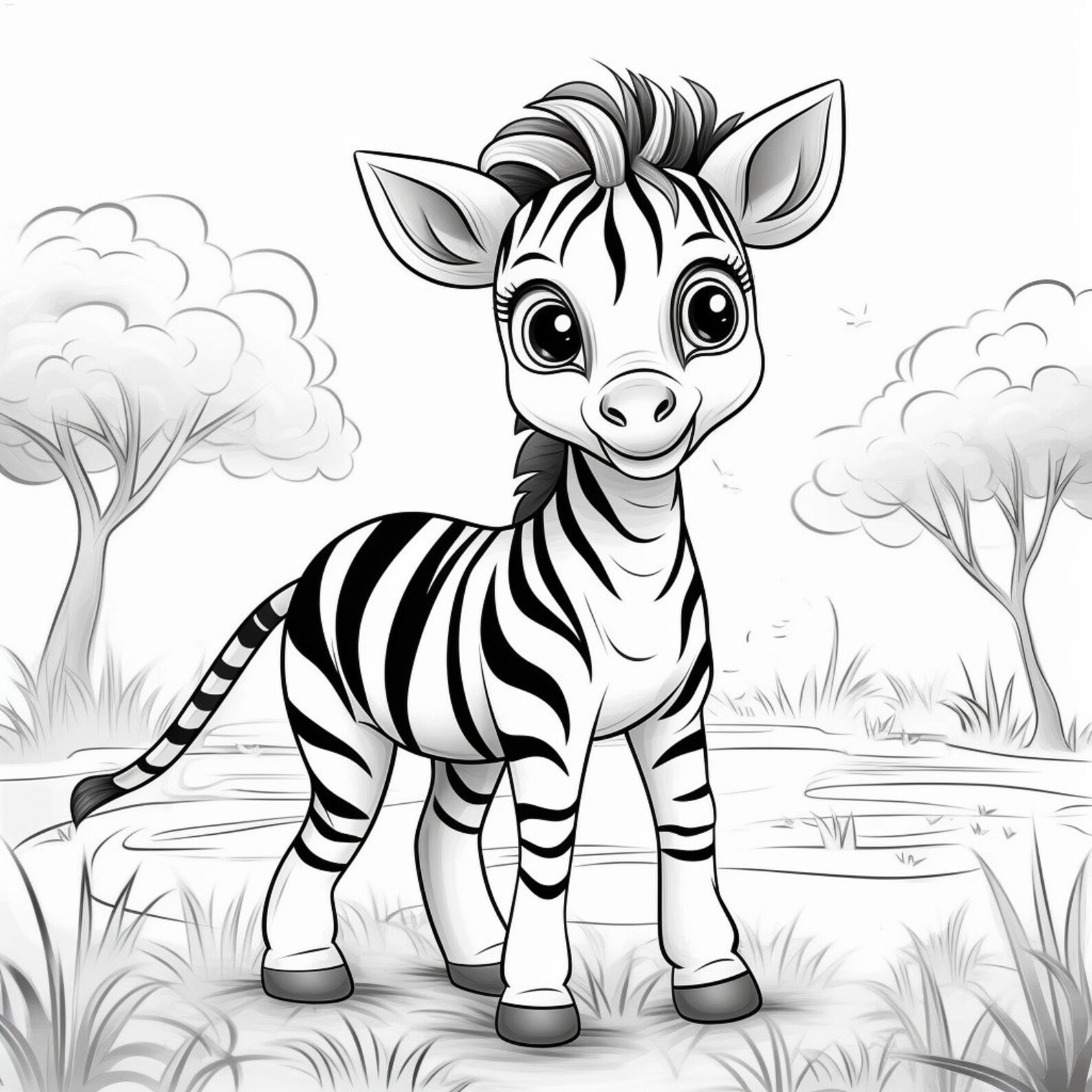10 Coloring Pages For Children Wild Animals Editon Etsy 10-coloring-pages-for-children-wild-animals-editon-etsy