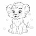 10 Coloring Pages for Children - Wild Animals Edition - Etsy