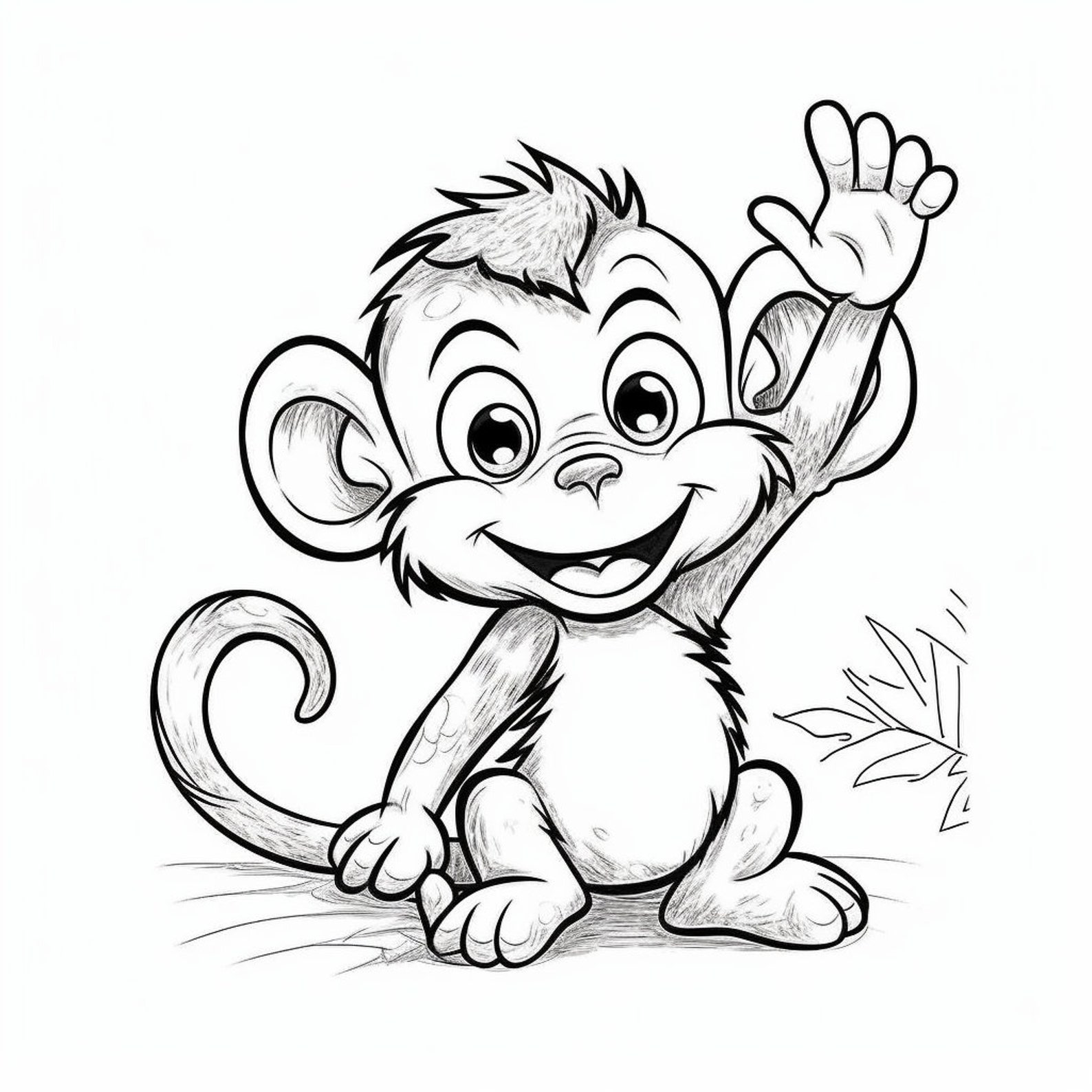 10 Coloring Pages for Children - Wild Animals Edition - Etsy