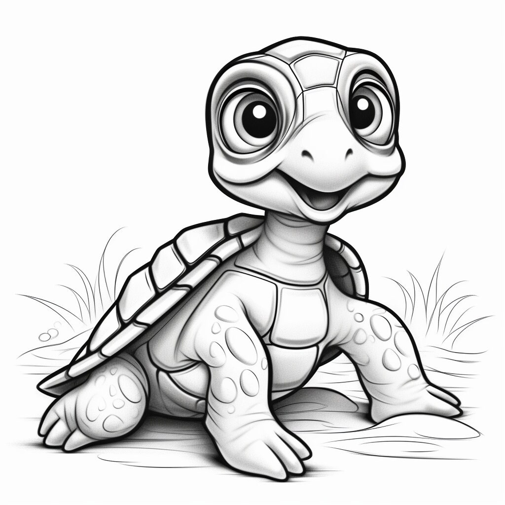 10 Coloring Pages for Children Aquatic Animals Edition - Etsy