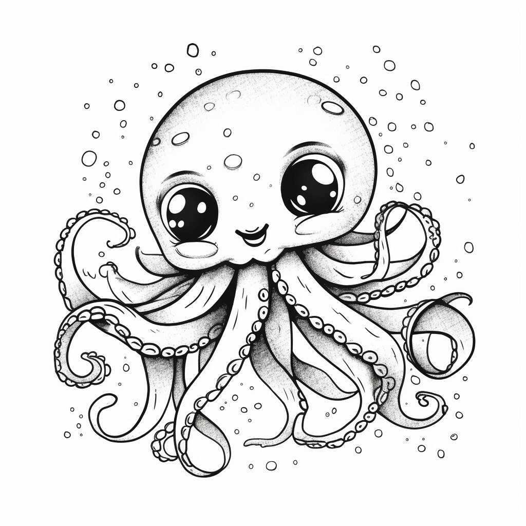 10 Coloring Pages for Children Aquatic Animals Edition - Etsy