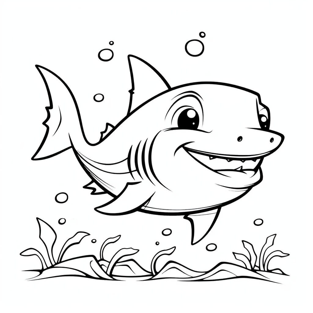 10 Coloring Pages for Children Aquatic Animals Edition - Etsy