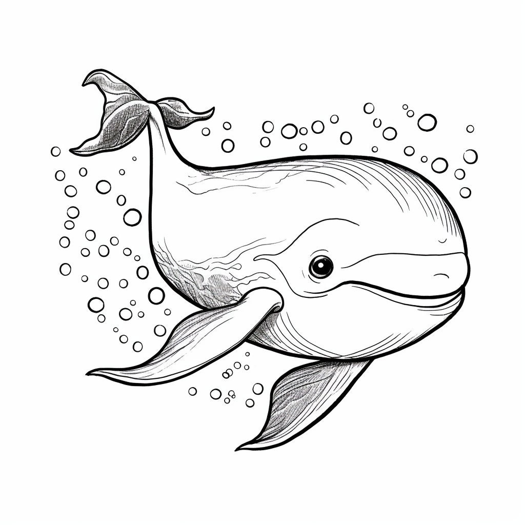 10 Coloring Pages for Children Aquatic Animals Edition - Etsy