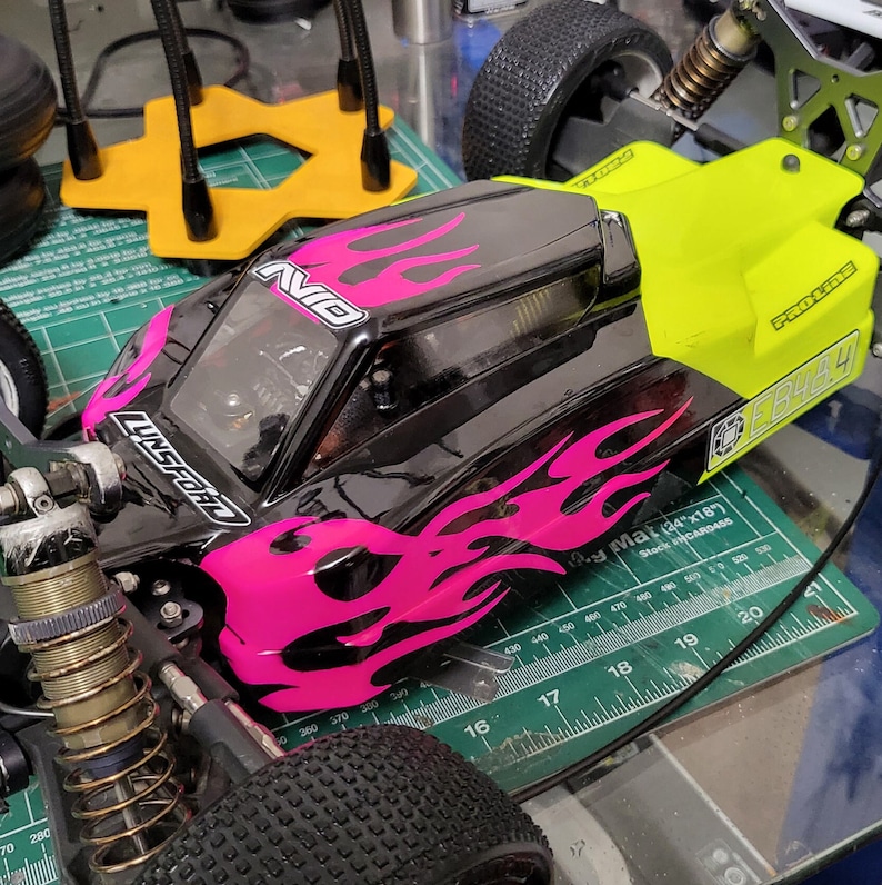 Hot Rod Flame Stencil for Your RC Vehicles. - Etsy