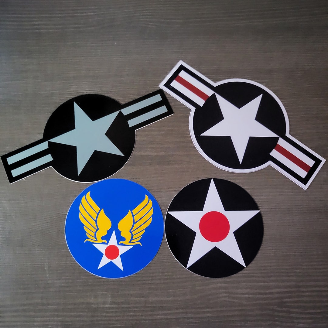 USAF Insignia Collection Vinyl Stickers - Etsy