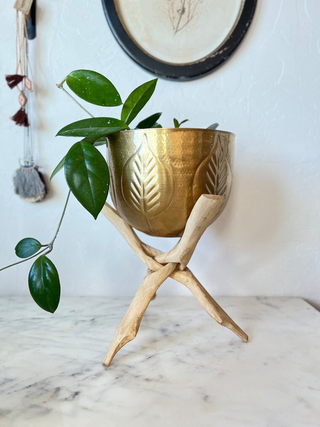 Reclaimed Wood Folding Stand - Etsy