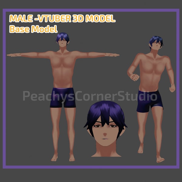 Vtuber Base Body - Etsy