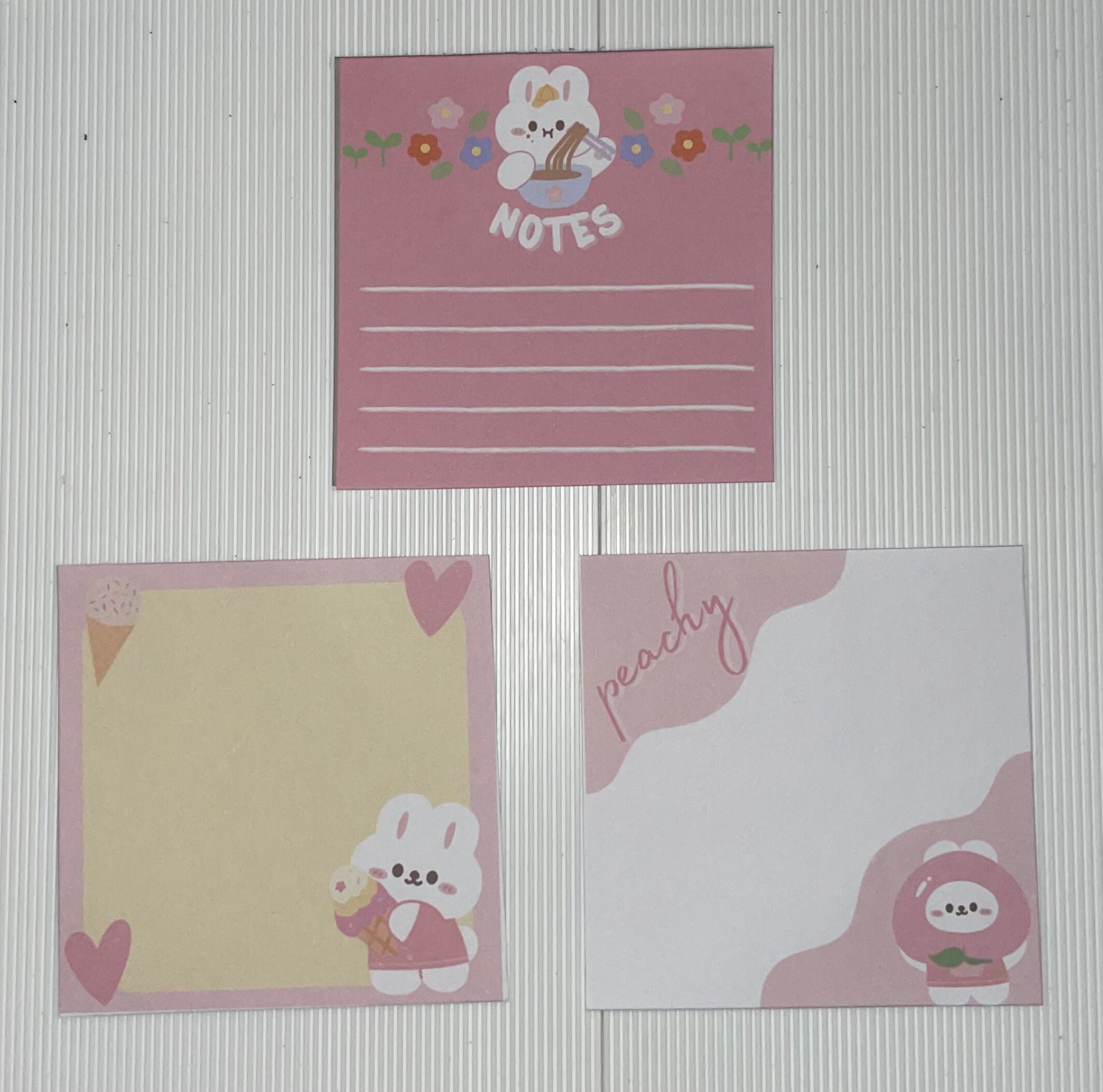 Printable Rabbit Memopad Design Bundle PNG Instant Download - Etsy