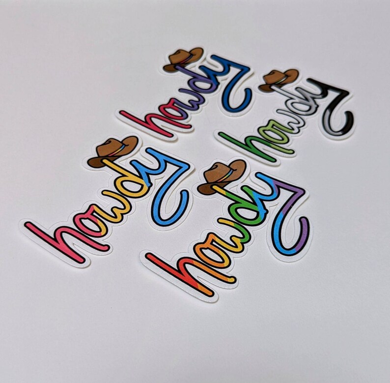 Howdy Pride Sticker - Etsy