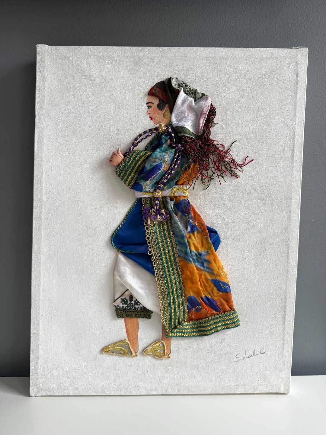 3D Handmade Moroccan Folklore Wall Art - Etsy